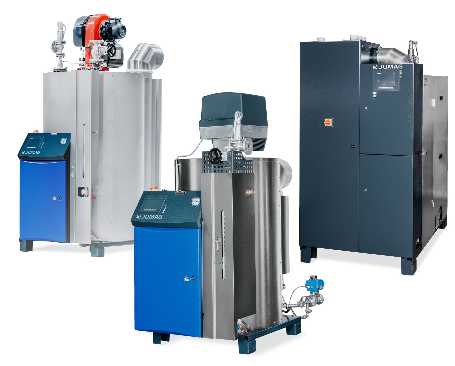 Steam boilers in industry: the most common systems